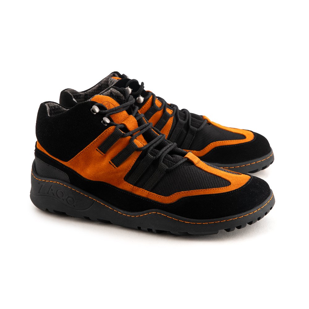 Upptäck den ultimata barfota komforten i Black Orange! – ZAQQ